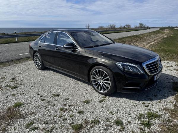 Brown Mercedes-Benz S-Class 2015 in Tallinn, with an engine capacity of 4.70 L and mileage of 167 thousand km for 33000 €, photo 10 on AUTOMOTO.COM.LV