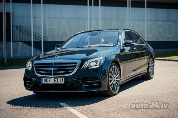 Green Mercedes-Benz S-Class 2017 in Rakvere, with an engine capacity of 4.00 L and mileage of 168 thousand km for 40000 €, photo 1 on AUTOMOTO.COM.LV