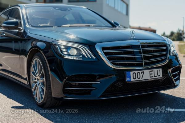Green Mercedes-Benz S-Class 2017 in Rakvere, with an engine capacity of 4.00 L and mileage of 168 thousand km for 40000 €, photo 4 on AUTOMOTO.COM.LV