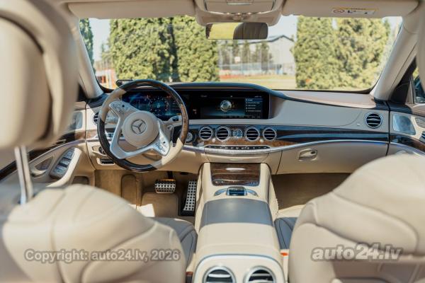 Green Mercedes-Benz S-Class 2017 in Rakvere, with an engine capacity of 4.00 L and mileage of 168 thousand km for 40000 €, photo 6 on AUTOMOTO.COM.LV