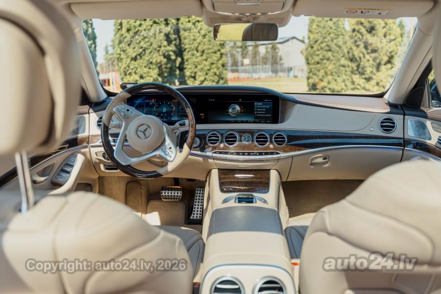 Green Mercedes-Benz S-Class 2017 in Rakvere, with an engine capacity of 4.00 L and mileage of 168 thousand km for 40000 €, photo 7 on AUTOMOTO.COM.LV