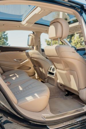 Green Mercedes-Benz S-Class 2017 in Rakvere, with an engine capacity of 4.00 L and mileage of 168 thousand km for 40000 €, photo 9 on AUTOMOTO.COM.LV