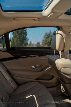 Green Mercedes-Benz S-Class 2017 in Rakvere, with an engine capacity of 4.00 L and mileage of 168 thousand km for 40000 €, photo 12 on AUTOMOTO.COM.LV