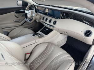 Grey Mercedes-Benz S-Class 2015 in Riga, with an engine capacity of 5.50 L and mileage of 60 thousand km for 73900 €, photo 7 on AUTOMOTO.COM.LV
