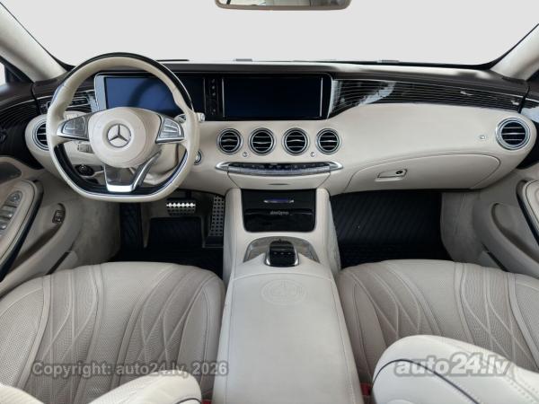 Grey Mercedes-Benz S-Class 2015 in Riga, with an engine capacity of 5.50 L and mileage of 60 thousand km for 73900 €, photo 7 on AUTOMOTO.COM.LV