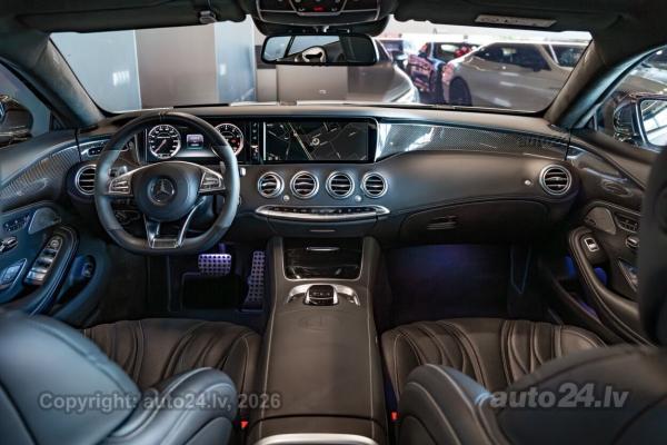 Grey Mercedes-Benz S-Class 2015 in Tallinn, with an engine capacity of 5.50 L and mileage of 57 thousand km for 69900 €, photo 10 on AUTOMOTO.COM.LV