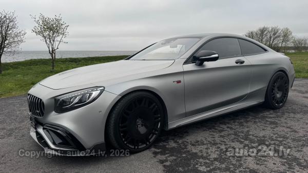 Grey Mercedes-Benz S-Class 2015 in Tallinn, with an engine capacity of 5.50 L and mileage of 95 thousand km for 79900 €, photo 1 on AUTOMOTO.COM.LV