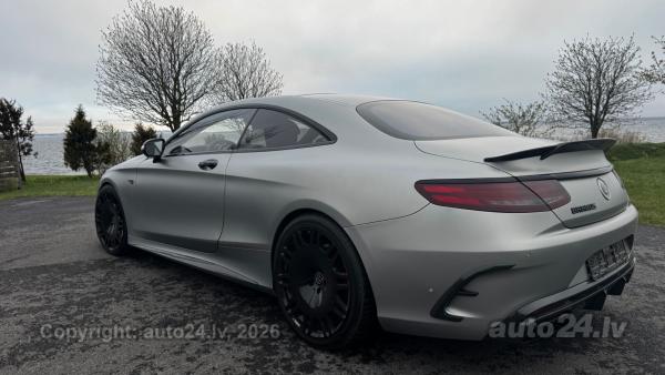 Grey Mercedes-Benz S-Class 2015 in Tallinn, with an engine capacity of 5.50 L and mileage of 95 thousand km for 79900 €, photo 2 on AUTOMOTO.COM.LV