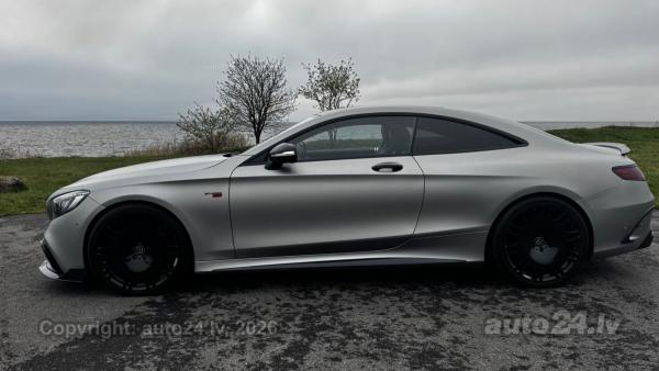 Grey Mercedes-Benz S-Class 2015 in Tallinn, with an engine capacity of 5.50 L and mileage of 95 thousand km for 79900 €, photo 3 on AUTOMOTO.COM.LV