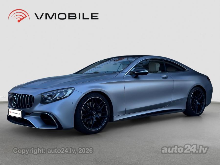 Grey Mercedes-Benz S-Class 2018 in Riga, with an engine capacity of 3.00 L and mileage of 155 thousand km for 56990 €, photo 1 on AUTOMOTO.COM.LV