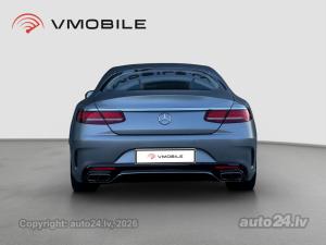 Grey Mercedes-Benz S-Class 2018 in Riga, with an engine capacity of 3.00 L and mileage of 155 thousand km for 56990 €, photo 5 on AUTOMOTO.COM.LV