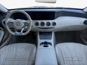 Grey Mercedes-Benz S-Class 2018 in Riga, with an engine capacity of 3.00 L and mileage of 155 thousand km for 56990 €, photo 8 on AUTOMOTO.COM.LV