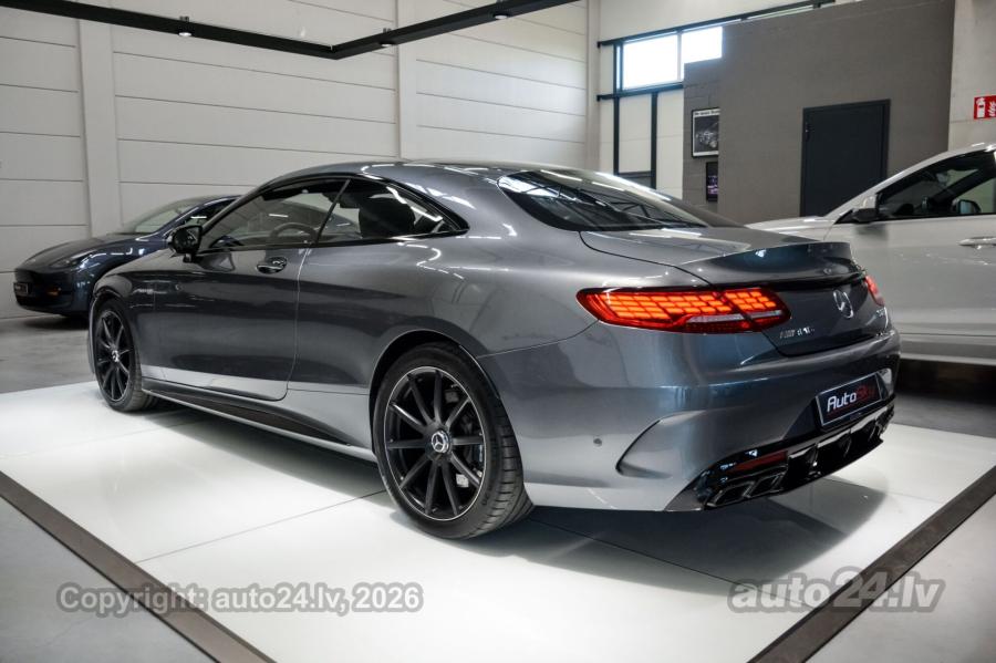 Grey Mercedes-Benz S-Class 2019 in Tallinn, with an engine capacity of 4.00 L and mileage of 93 thousand km for 106900 €, photo 5 on AUTOMOTO.COM.LV