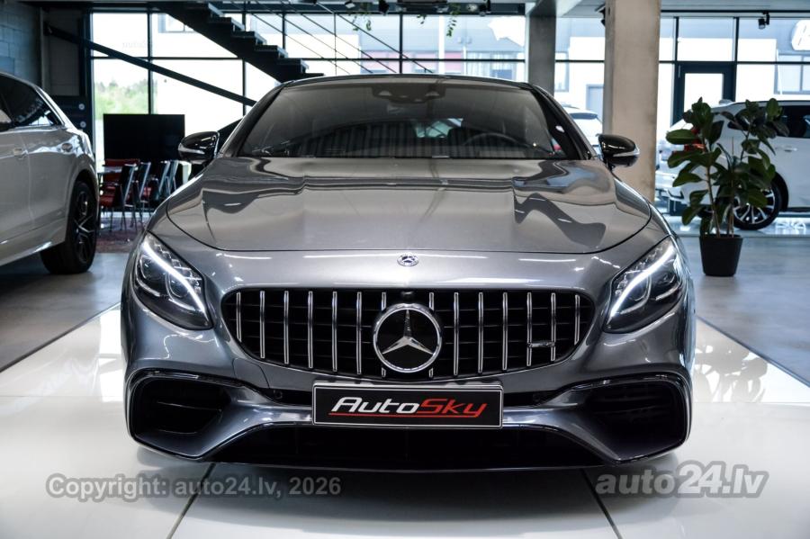 Grey Mercedes-Benz S-Class 2019 in Tallinn, with an engine capacity of 4.00 L and mileage of 93 thousand km for 106900 €, photo 6 on AUTOMOTO.COM.LV