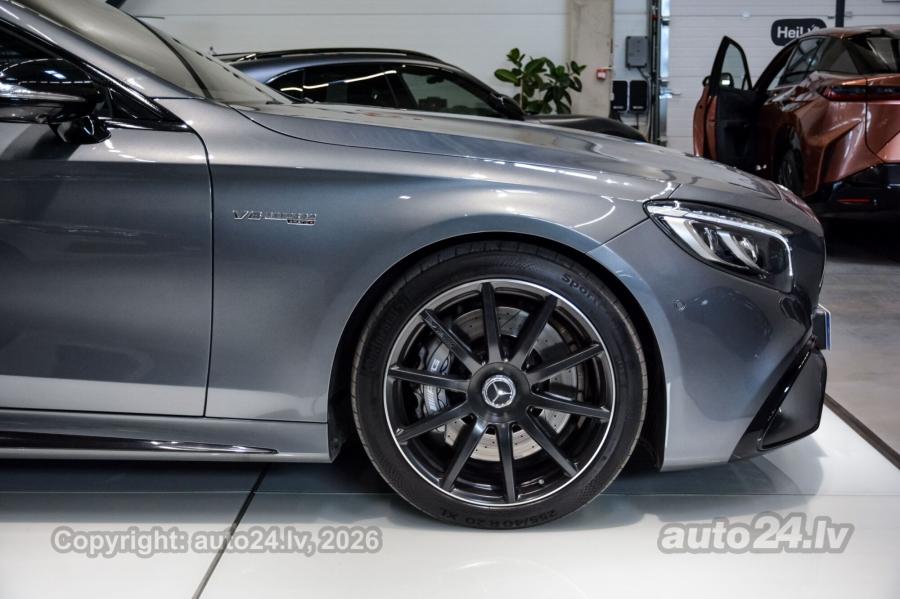 Grey Mercedes-Benz S-Class 2019 in Tallinn, with an engine capacity of 4.00 L and mileage of 93 thousand km for 106900 €, photo 8 on AUTOMOTO.COM.LV
