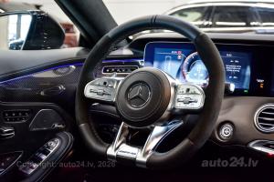 Grey Mercedes-Benz S-Class 2019 in Tallinn, with an engine capacity of 4.00 L and mileage of 93 thousand km for 106900 €, photo 13 on AUTOMOTO.COM.LV