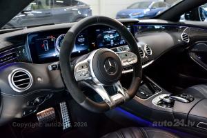 Grey Mercedes-Benz S-Class 2019 in Tallinn, with an engine capacity of 4.00 L and mileage of 93 thousand km for 106900 €, photo 14 on AUTOMOTO.COM.LV