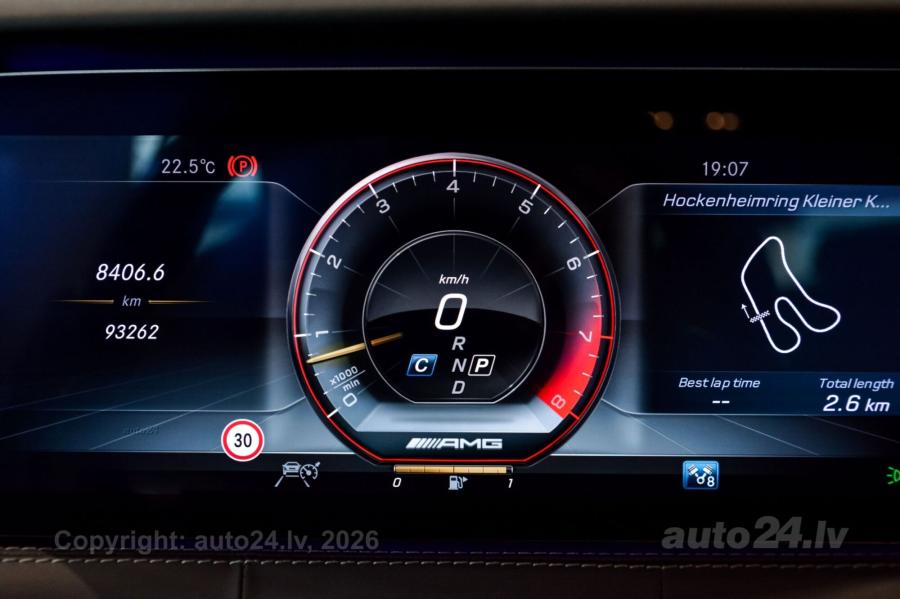 Grey Mercedes-Benz S-Class 2019 in Tallinn, with an engine capacity of 4.00 L and mileage of 93 thousand km for 106900 €, photo 21 on AUTOMOTO.COM.LV