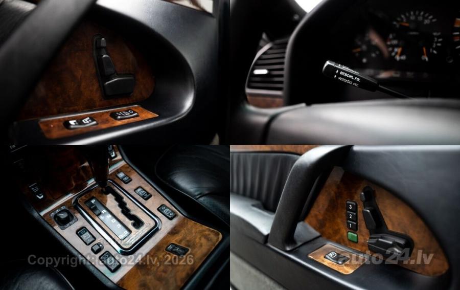 Pelēks Mercedes-Benz S-Class 1991 Tallina, ar dzinēja tilpumu 6.00 L un nobraukumu 179 tūkst. km par 29999 €, foto 16 vietnē AUTOMOTO.COM.LV