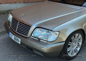 Grey Mercedes-Benz S-Class 1993 in Tallinn, with an engine capacity of 6.00 L and mileage of 256 thousand km for 22000 €, photo 4 on AUTOMOTO.COM.LV