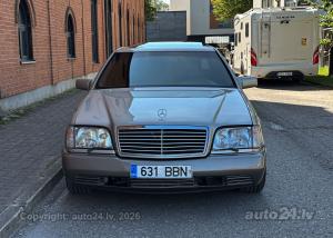 Grey Mercedes-Benz S-Class 1993 in Tallinn, with an engine capacity of 6.00 L and mileage of 256 thousand km for 22000 €, photo 6 on AUTOMOTO.COM.LV