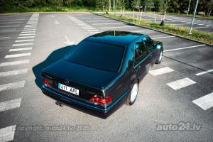 Grey Mercedes-Benz S-Class 1994 in Tallinn, with an engine capacity of 5.00 L and mileage of 283 thousand km for 16000 €, photo 6 on AUTOMOTO.COM.LV