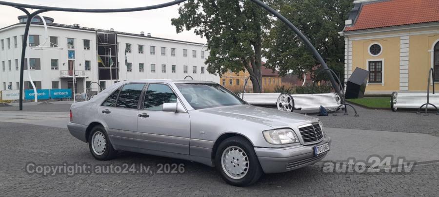 Grey Mercedes-Benz S-Class 1994 in Tallinn, with an engine capacity of 3.40 L and mileage of 228 thousand km for 8000 €, photo 3 on AUTOMOTO.COM.LV