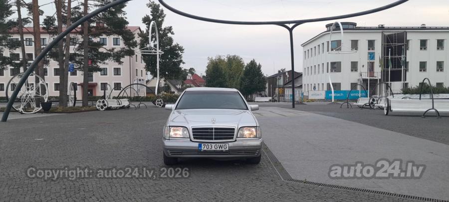 Grey Mercedes-Benz S-Class 1994 in Tallinn, with an engine capacity of 3.40 L and mileage of 228 thousand km for 8000 €, photo 8 on AUTOMOTO.COM.LV