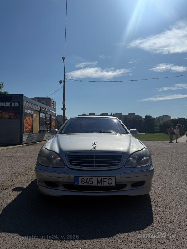 Grey Mercedes-Benz S-Class 1999 in Tallinn, with an engine capacity of 5.00 L and mileage of 188 thousand km for 4500 €, photo 2 on AUTOMOTO.COM.LV