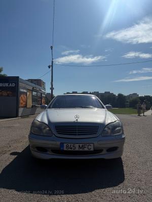 Grey Mercedes-Benz S-Class 1999 in Tallinn, with an engine capacity of 5.00 L and mileage of 188 thousand km for 4500 €, photo 3 on AUTOMOTO.COM.LV