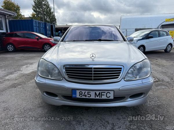 Grey Mercedes-Benz S-Class 1999 in Tallinn, with an engine capacity of 5.00 L and mileage of 187 thousand km for 4000 €, photo 3 on AUTOMOTO.COM.LV
