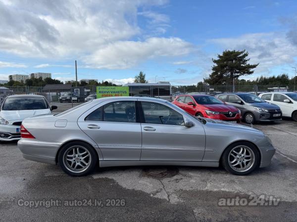 Grey Mercedes-Benz S-Class 1999 in Tallinn, with an engine capacity of 5.00 L and mileage of 187 thousand km for 4000 €, photo 5 on AUTOMOTO.COM.LV