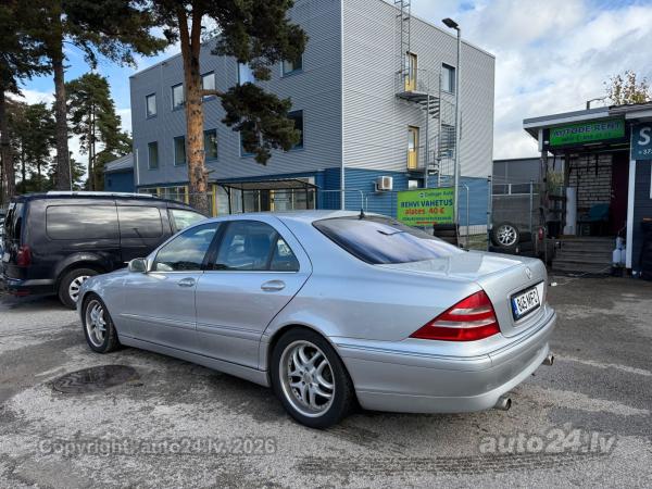 Grey Mercedes-Benz S-Class 1999 in Tallinn, with an engine capacity of 5.00 L and mileage of 187 thousand km for 4000 €, photo 8 on AUTOMOTO.COM.LV