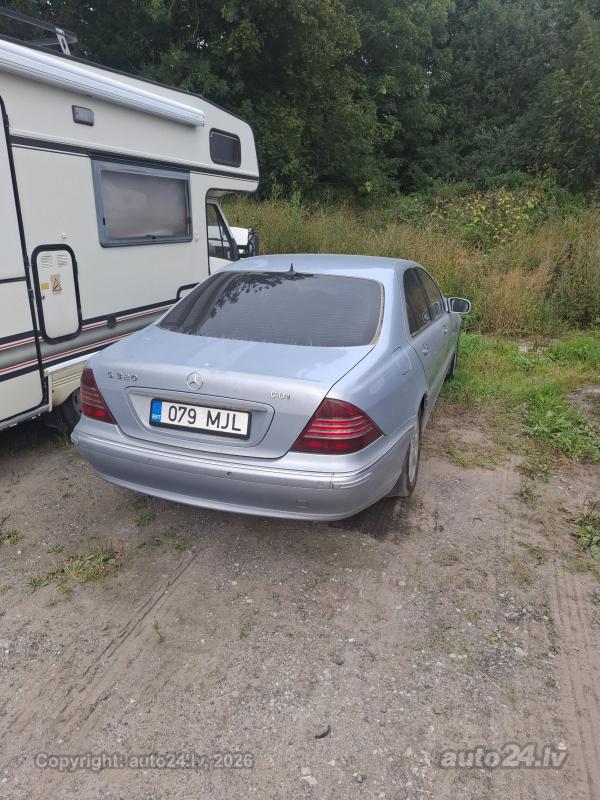 Grey Mercedes-Benz S-Class 2001 in Tallinn, with an engine capacity of 3.20 L and mileage of 520 thousand km for 1700 €, photo 3 on AUTOMOTO.COM.LV