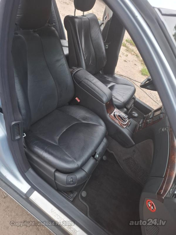 Grey Mercedes-Benz S-Class 2001 in Tallinn, with an engine capacity of 3.20 L and mileage of 520 thousand km for 1700 €, photo 5 on AUTOMOTO.COM.LV