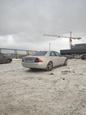 Grey Mercedes-Benz S-Class 2002 in Tallinn, with an engine capacity of 4.00 L and mileage of 202 thousand km for 5900 €, photo 5 on AUTOMOTO.COM.LV