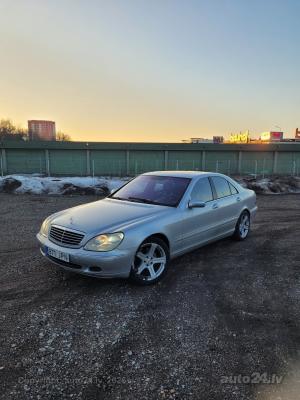 Grey Mercedes-Benz S-Class 2002 in Tallinn, with an engine capacity of 4.00 L and mileage of 202 thousand km for 4300 €, photo  on AUTOMOTO.COM.LV