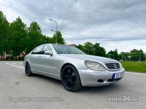 Grey Mercedes-Benz S-Class 2002 in Narva, with an engine capacity of 3.20 L and mileage of 300 thousand km for 2499 €, photo 11 on AUTOMOTO.COM.LV