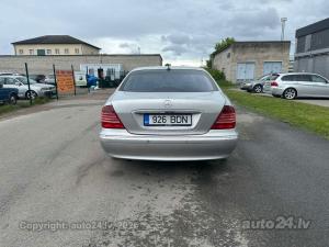 Grey Mercedes-Benz S-Class 2002 in Narva, with an engine capacity of 3.20 L and mileage of 300 thousand km for 2499 €, photo 13 on AUTOMOTO.COM.LV