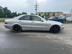 Grey Mercedes-Benz S-Class 2002 in Narva, with an engine capacity of 3.20 L and mileage of 300 thousand km for 2499 €, photo 16 on AUTOMOTO.COM.LV