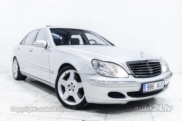 Grey Mercedes-Benz S-Class 2003 in Tallinn, with an engine capacity of 5.50 L and mileage of 292 thousand km for 8500 €, photo 3 on AUTOMOTO.COM.LV