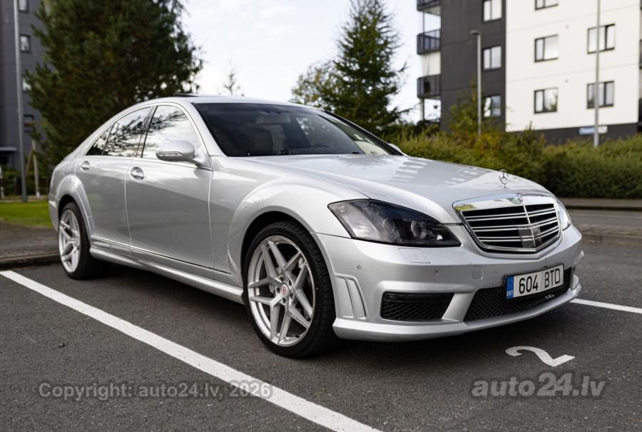 Pelēks Mercedes-Benz S-Class 2007 Tallina, ar dzinēja tilpumu 3.00 L un nobraukumu 368 tūkst. km par 6999 €, foto 4 vietnē AUTOMOTO.COM.LV