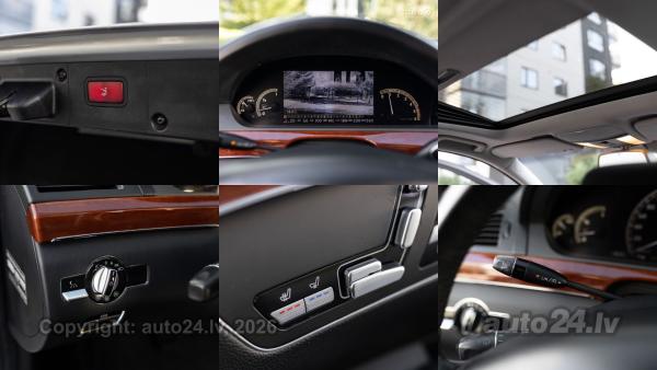 Mercedes-Benz S-Class 2007 in Tallinn on AUTOMOTO.COM.LV Grey Mercedes-Benz S-Class 2007 in Tallinn, with an engine capacity of 3.00 L and mileage of 368 thousand km for 6999 €, photo 8 on AUTOMOTO.COM.LV