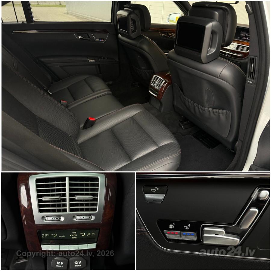Pelēks Mercedes-Benz S-Class 2011 Tallina, ar dzinēja tilpumu 4.70 L un nobraukumu 274 tūkst. km par 18900 €, foto 15 vietnē AUTOMOTO.COM.LV