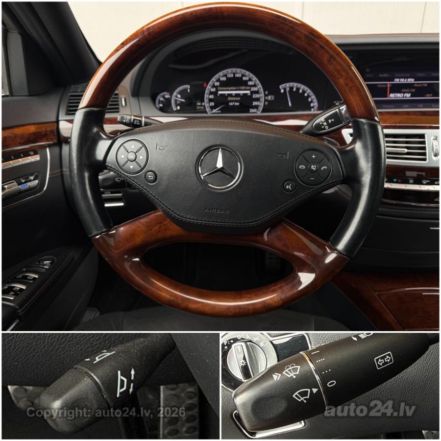 Pelēks Mercedes-Benz S-Class 2011 Tallina, ar dzinēja tilpumu 4.70 L un nobraukumu 274 tūkst. km par 18900 €, foto 21 vietnē AUTOMOTO.COM.LV