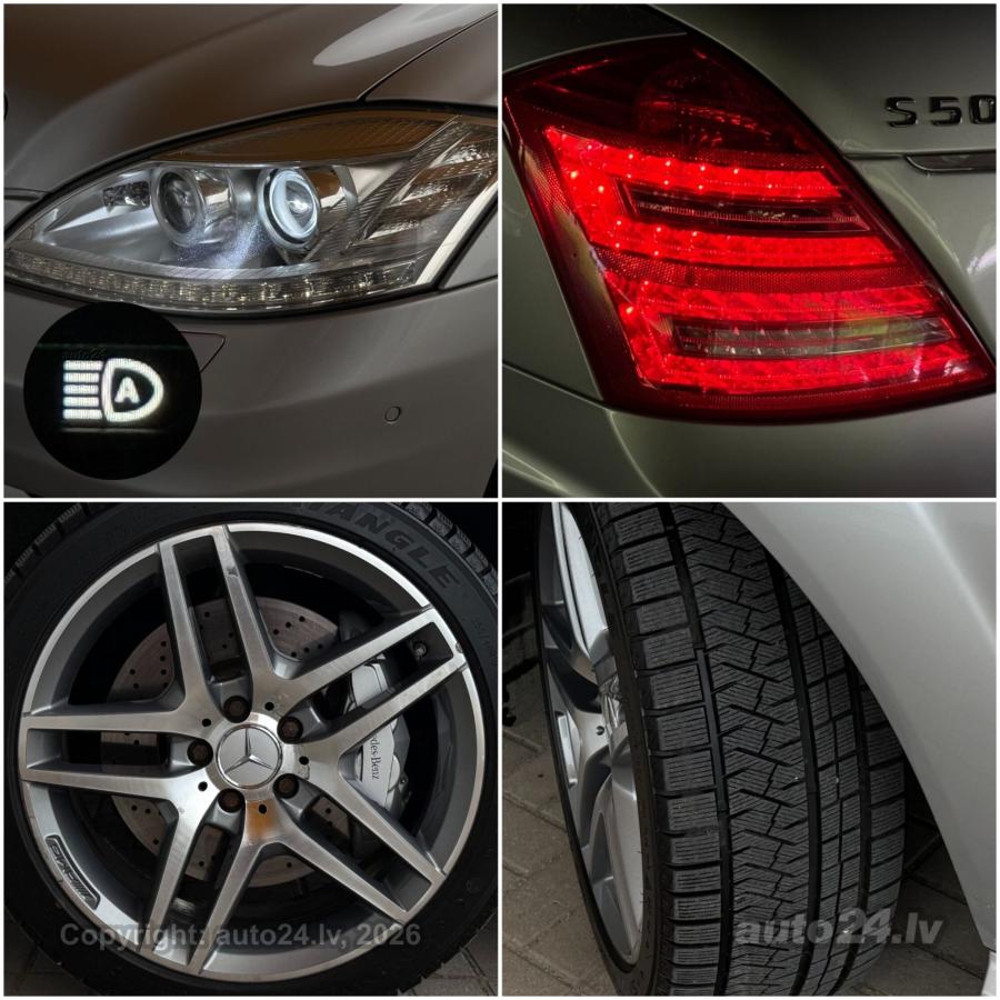 Pelēks Mercedes-Benz S-Class 2011 Tallina, ar dzinēja tilpumu 4.70 L un nobraukumu 274 tūkst. km par 18900 €, foto 26 vietnē AUTOMOTO.COM.LV