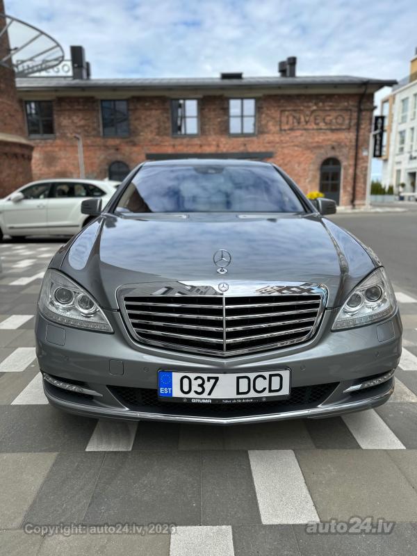 Grey Mercedes-Benz S-Class 2012 in Tallinn, with an engine capacity of 4.70 L and mileage of 165 thousand km for 16000 €, photo 5 on AUTOMOTO.COM.LV