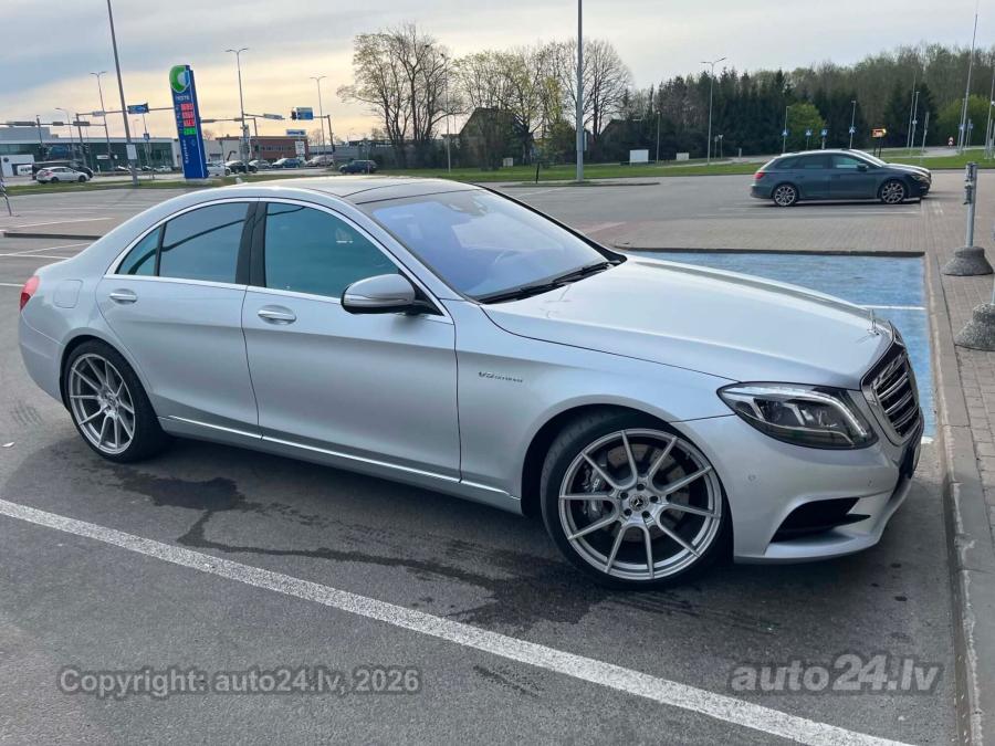 Pelēks Mercedes-Benz S-Class 2014 Tallina, ar dzinēja tilpumu 4.70 L un nobraukumu 281 tūkst. km par 28000 €, foto 1 vietnē AUTOMOTO.COM.LV