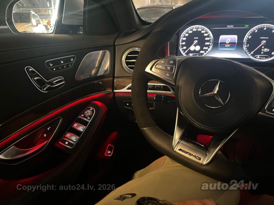 Pelēks Mercedes-Benz S-Class 2014 Tallina, ar dzinēja tilpumu 4.70 L un nobraukumu 281 tūkst. km par 28000 €, foto 10 vietnē AUTOMOTO.COM.LV