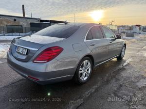 Grey Mercedes-Benz S-Class 2015 in Tallinn, with an engine capacity of 3.00 L and mileage of 122 thousand km for 24900 €, photo 3 on AUTOMOTO.COM.LV